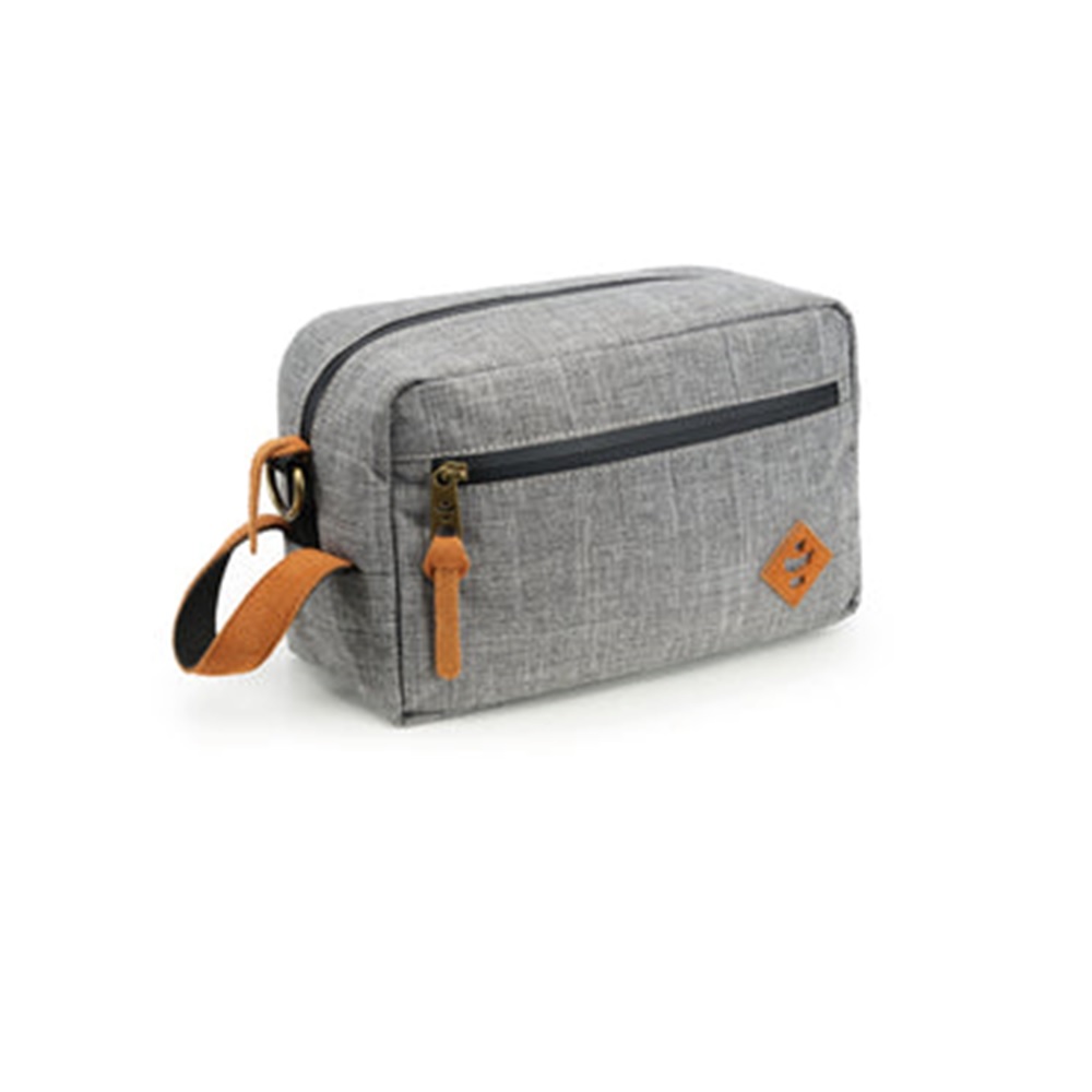 Revelry Bag - The Stowaway Luggage - Crosshatch Grey | Hyalite Australia